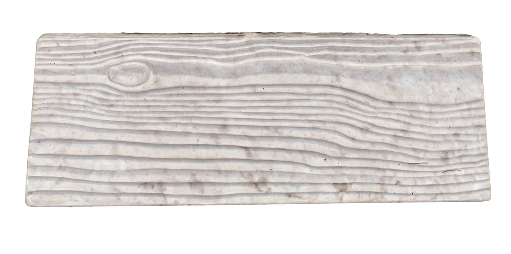 Faux Wood Rectangular Stepping Stone – Tranquil Gardener