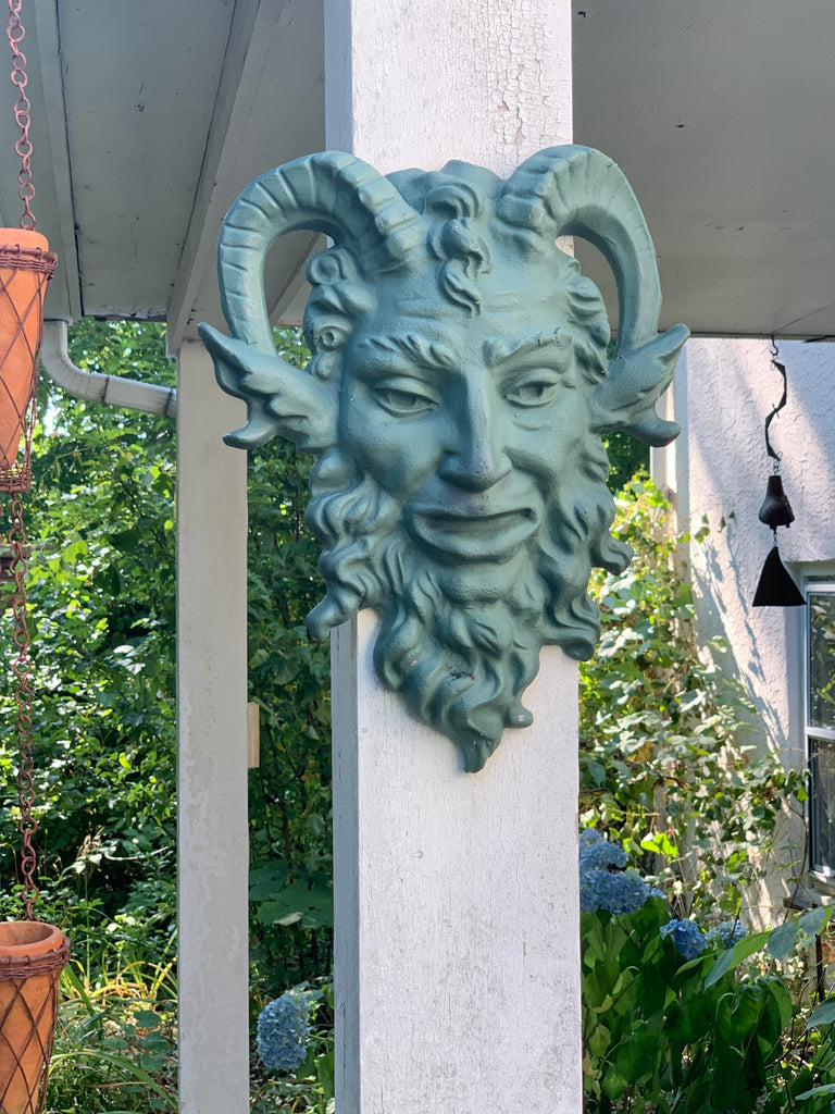 Satyr Wall Plaque – Tranquil Gardener
